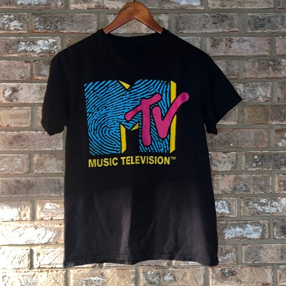 Vintage | Tops | Vintage Mtv T Shirt | Poshmark